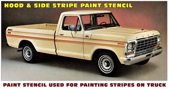 Graphic Express - 1979 Ford F150 - F250 Explorer Truck Stripe Decal Kit
