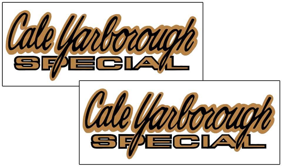 1969 Mercury Cyclone - Cale Yarborough Special - Decal Set | Graphic ...