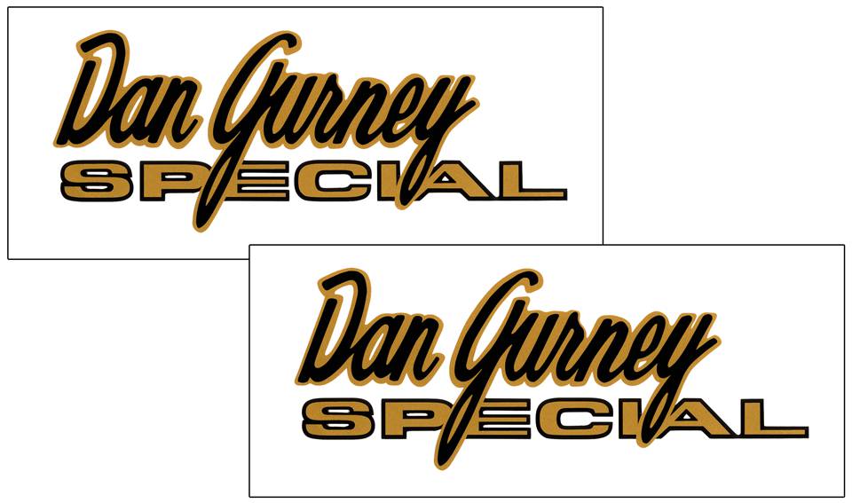 1969 Mercury Cyclone - Dan Gurney Special - Decal Set | Graphic Express ...