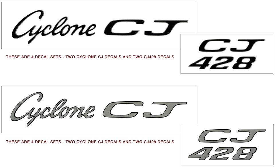 Mercury Cyclone Decal 1969 Mercury Cyclone Spoiler II Telling It