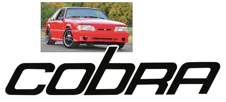 1987-91 Canadian Cobra Spoiler Decal (small) | Graphic Express ...
