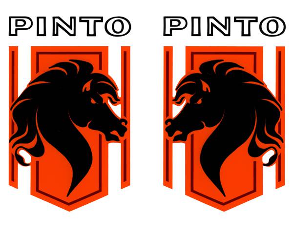 Graphic Express - 1976 Ford Pinto Stallion Fender Decal Set