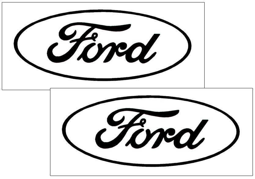 Ford Symbols Decals