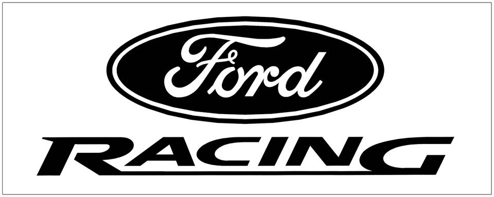 Ford Racing Decal - 7.5" x 20" | Graphic Express Automotive Graphics