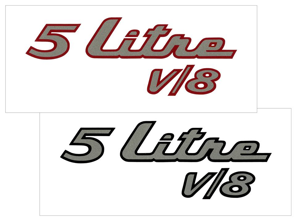 1975 AMC American Motors Gremlin 5 Litre V/8 Decal | Graphic Express ...