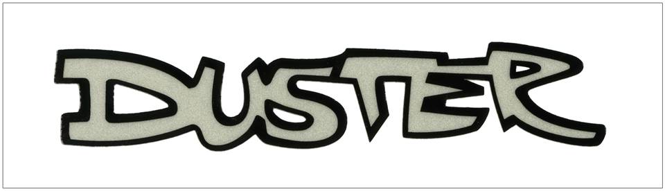 1970-72 Plymouth Duster Fender Decal - DUSTER - 7/8" x 5" | Graphic ...
