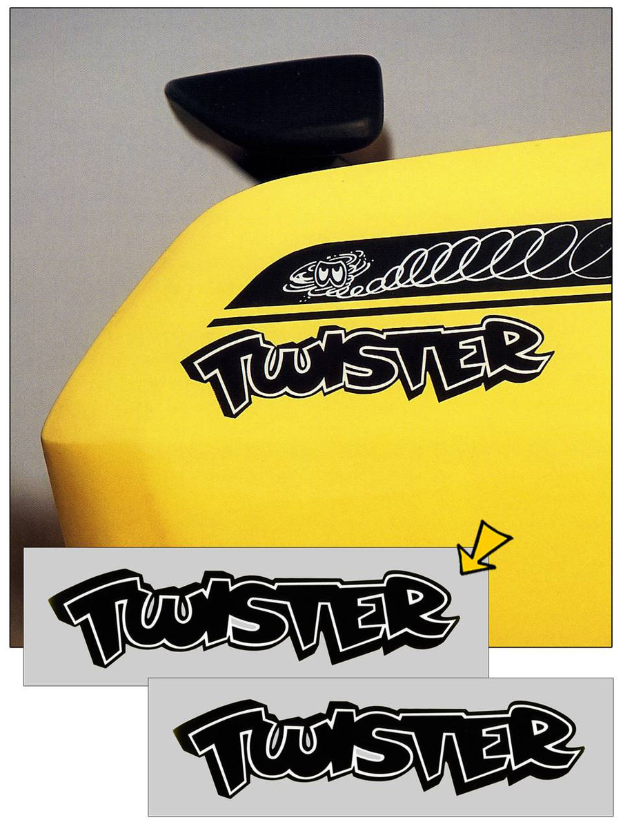 1971-73 Plymouth Duster Twister Decal Set - BLACK - 2.75" X 10.75 ...