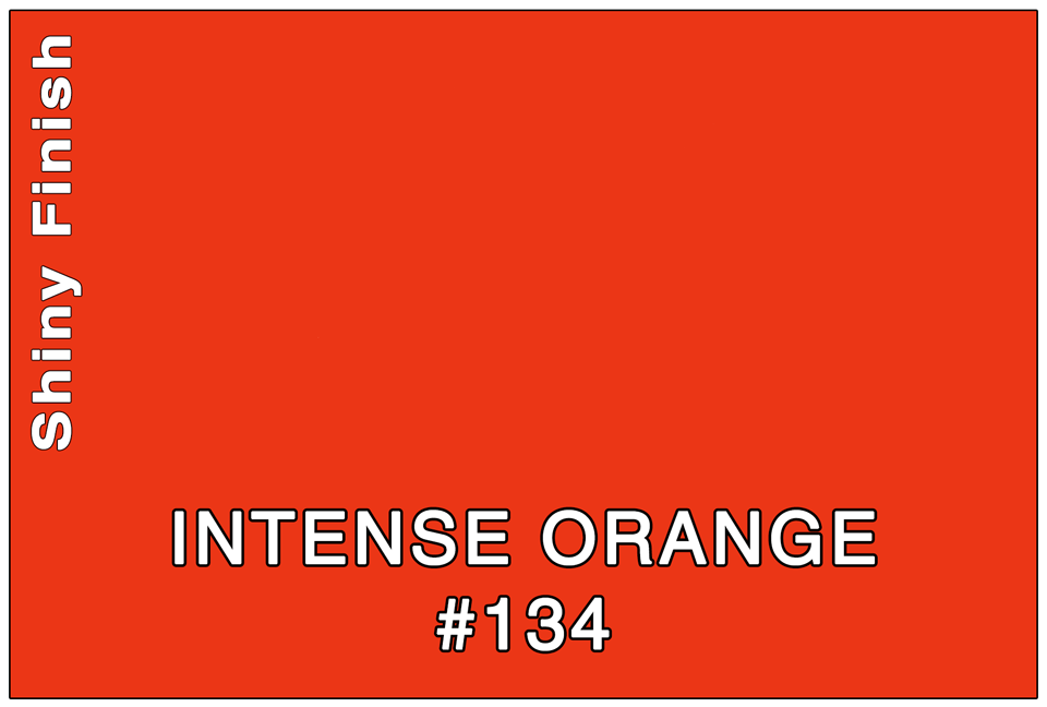 COLOR SAMPLE - 3M INTENSE ORANGE #134 (IOR) | Graphic Express ...