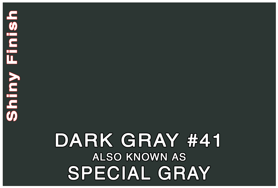 COLOR SAMPLE - 3M DARK GRAY / SPECIAL GRAY #41 (DKG) | Graphic Express ...